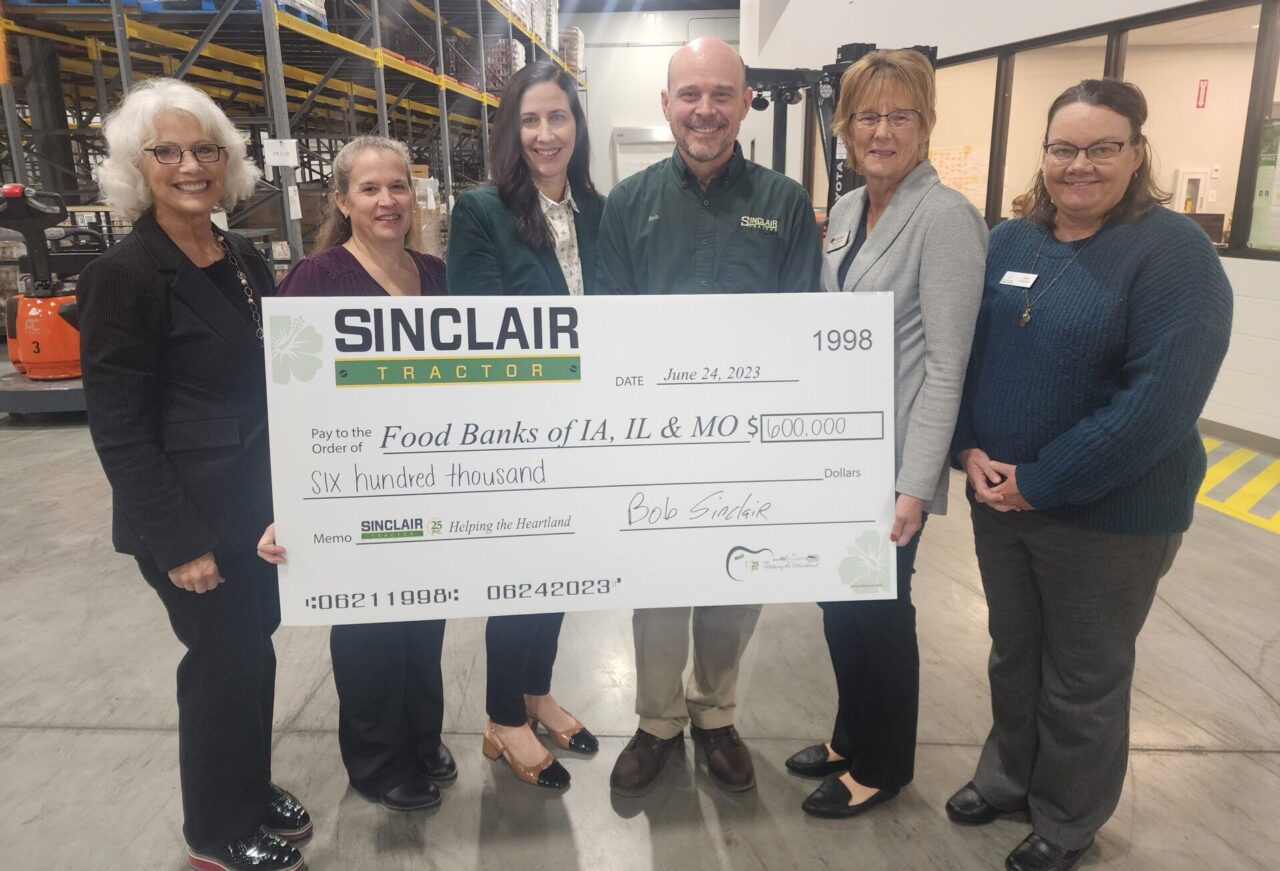 Sinclair Tractor raises $600k to fight food insecurity | Iowa ...
