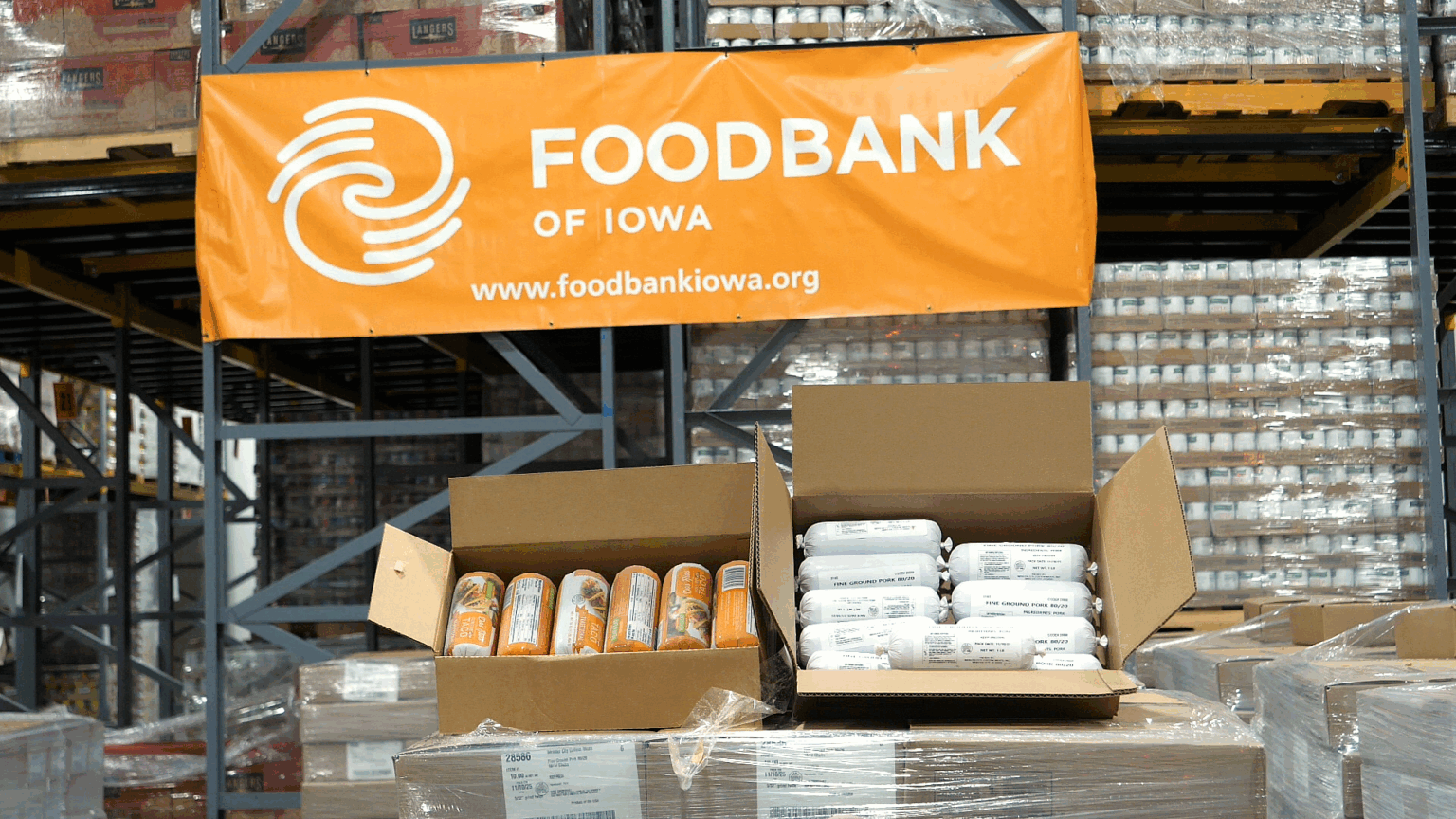 Food Bank of Iowa receives fourth annual Meat the Need donation | Iowa ...